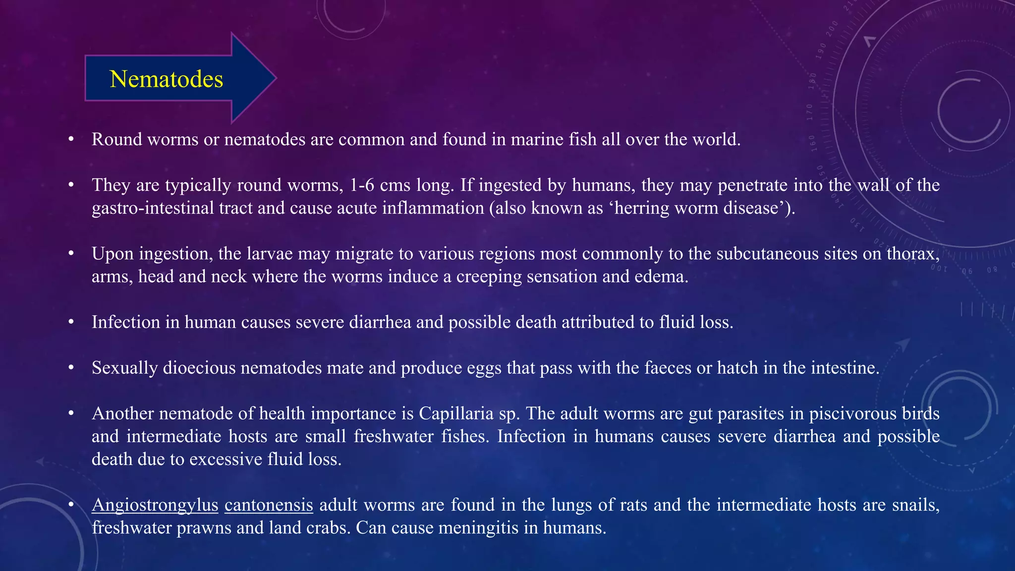 Food Borne Parasites and their control | PPTX