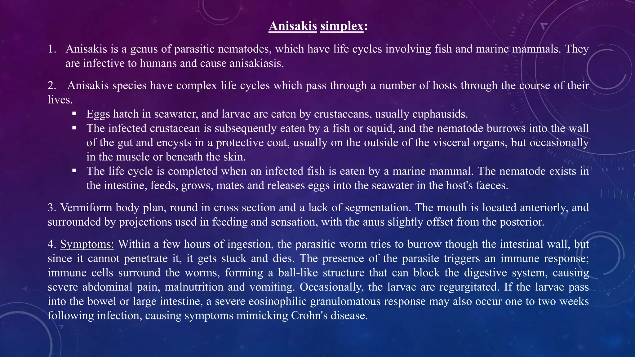 Food Borne Parasites and their control | PPTX