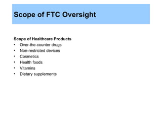 Regulatory Affairs Tutorial #1: Ad & Promo Regulations for Healthcare ...