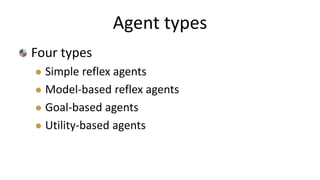Intelligent Agents | PPTX