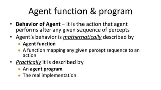 Intelligent Agents | PPTX