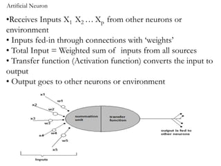Neural network | PPTX | Artificial Intelligence | Technology & Computing