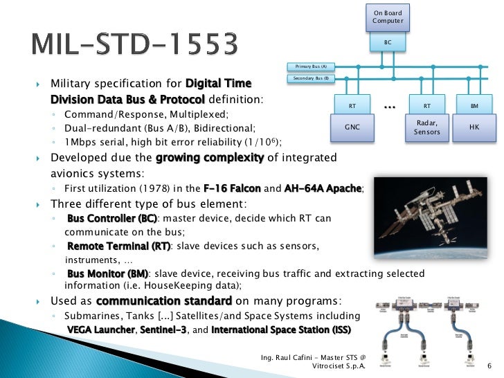 Design and development of MIL-STD-1553 based engineering model