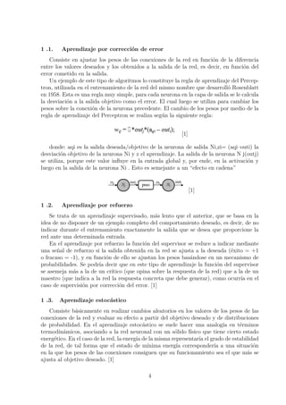 Redes Neuronales ”Función de Aprendizaje” | PDF