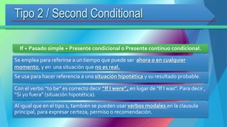 Raul ortiz tipos de condicionales | PPSX