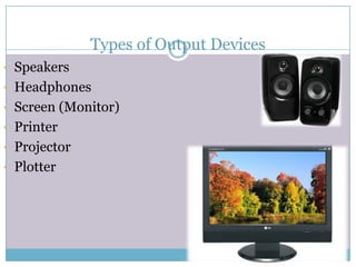 project on input output devie | PPTX