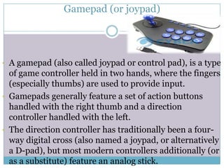 project on input output devie | PPTX