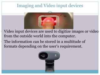project on input output devie | PPTX