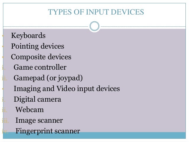 project on input output devie