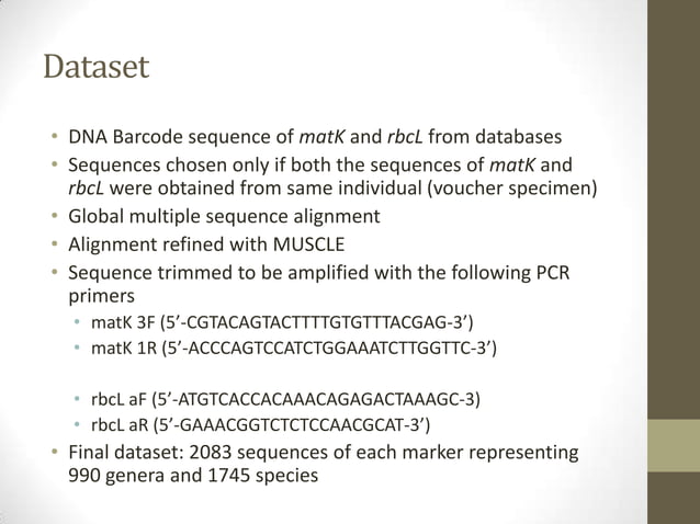 DNA barcode sequence identification incorporating taxonomic hierarchy ...
