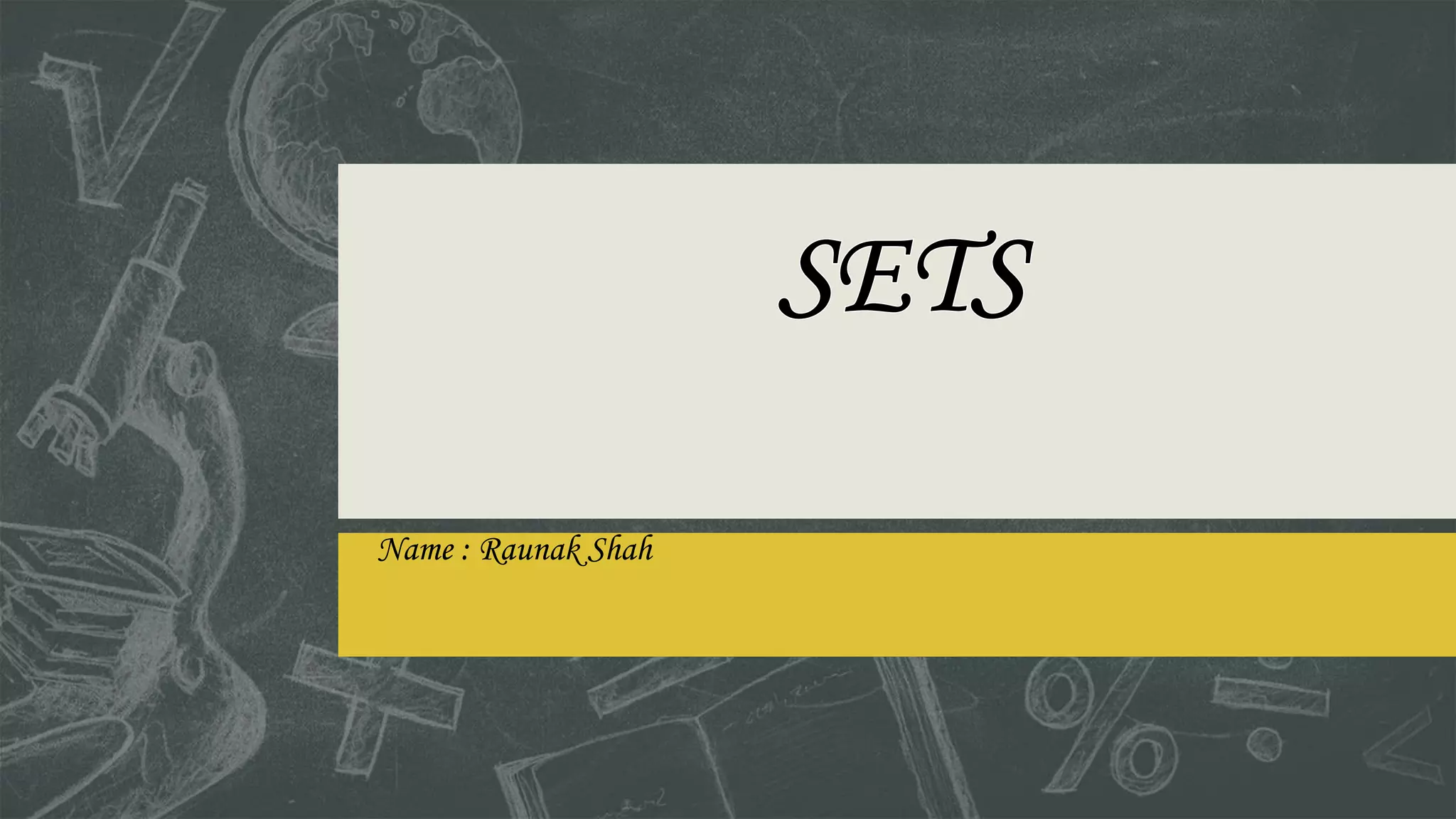 History of Sets Guide | PPT
