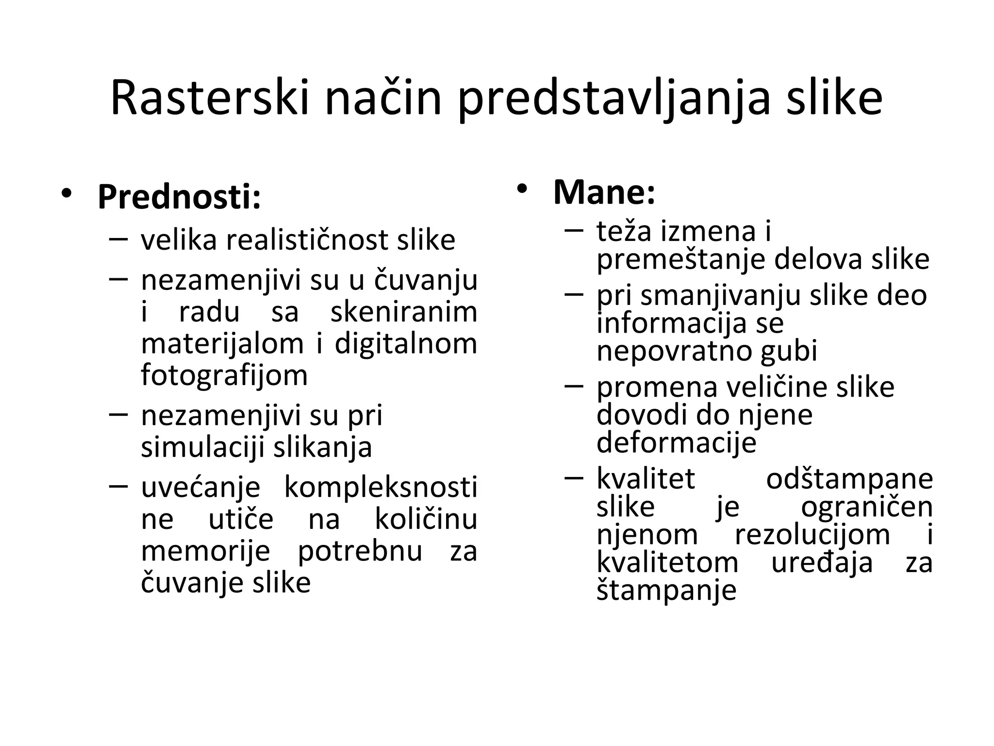 Računarska grafika i multimedija uvod | PPT