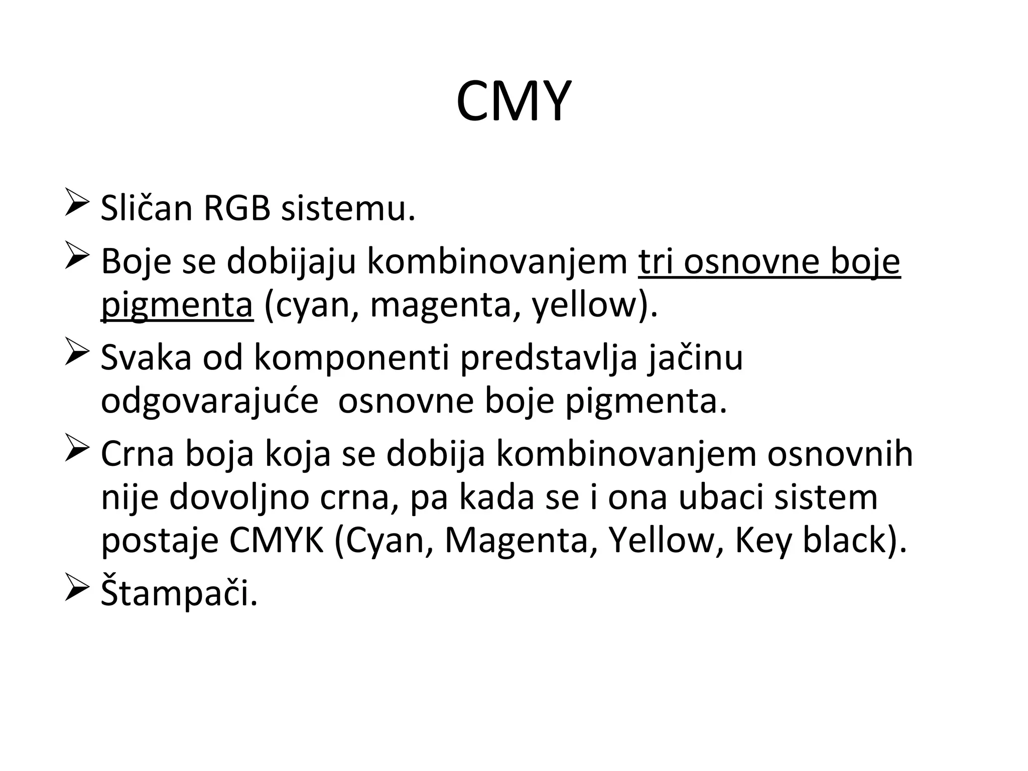 Računarska grafika i multimedija uvod | PPT