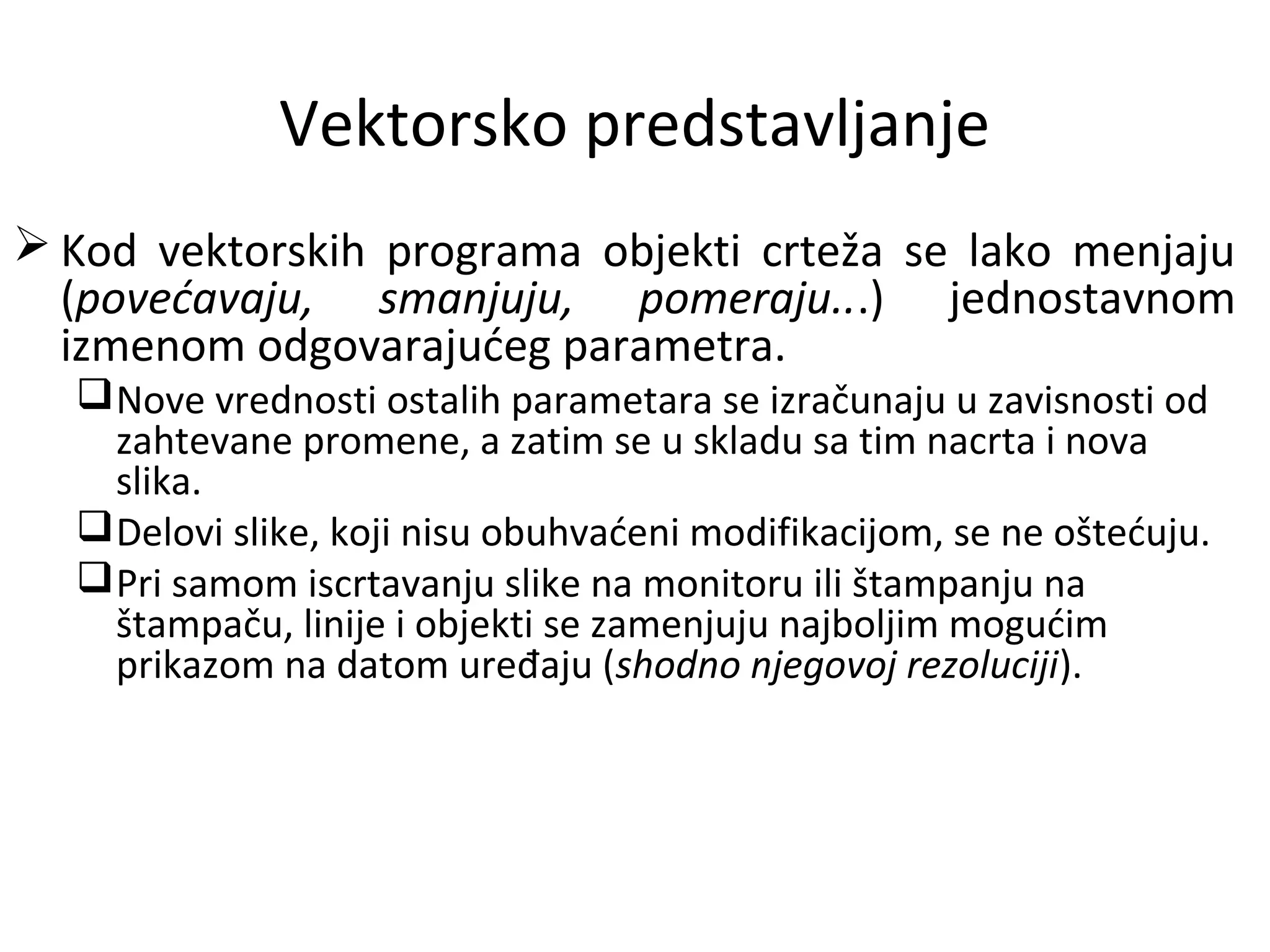 Računarska grafika i multimedija uvod | PPT