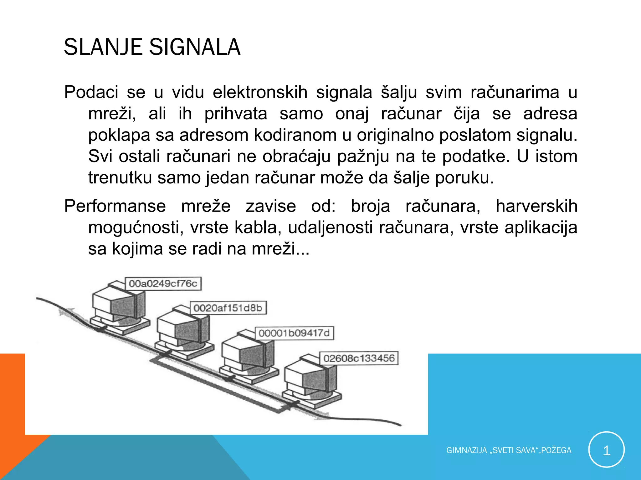 Računarske mreže - uvod | PPT