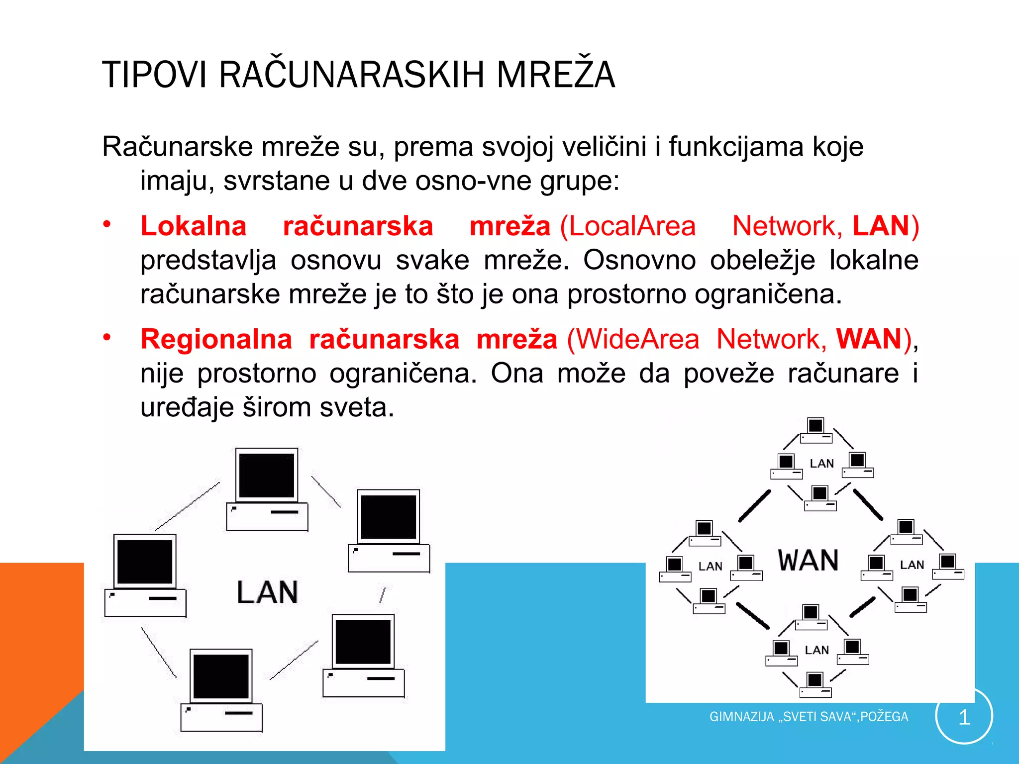 Računarske mreže - uvod | PPT