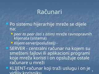 Računarske mreže pojam podjela i topologija.pptx