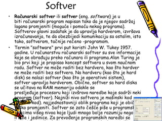 Računarski sistem | PPT