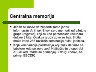 Računarski sistem | PPT