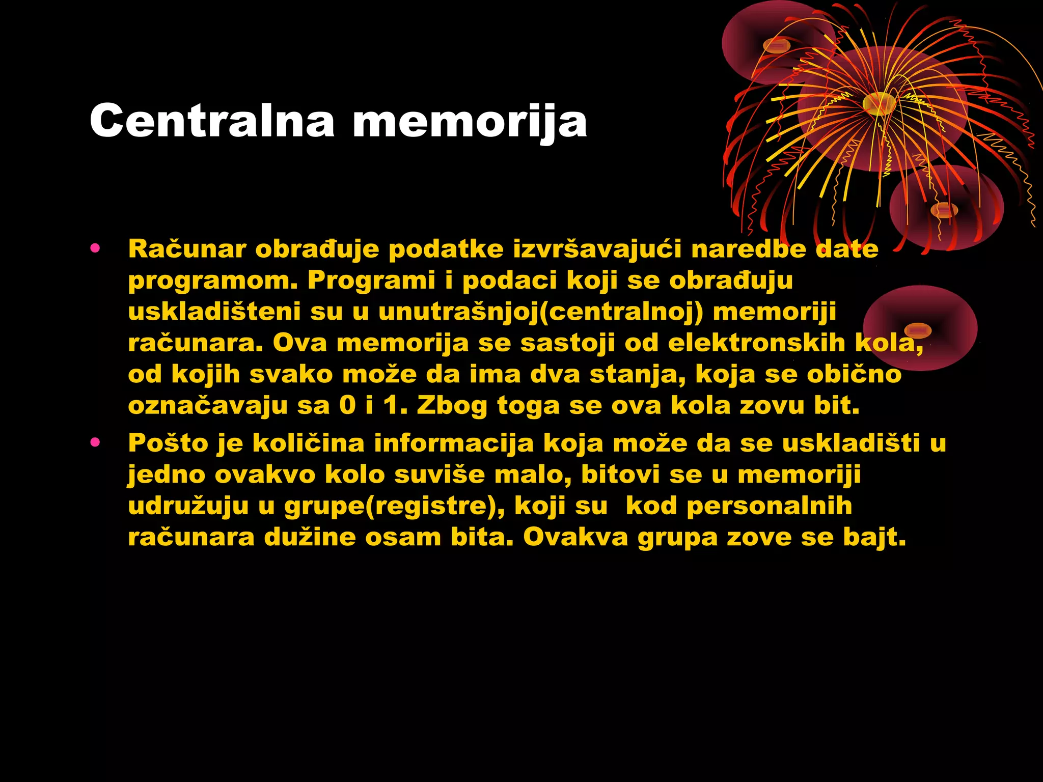 Računarski sistemi | PPT