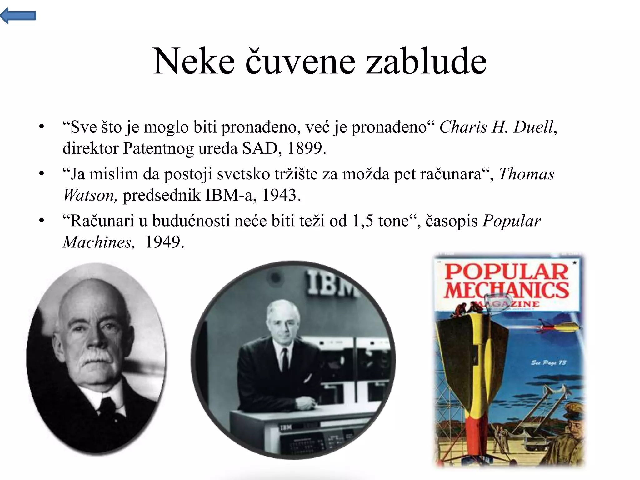 Uvod u informatiku za 1. razred srednjih skola | PPTX