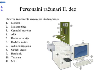 Uvod u informatiku za 1. razred srednjih skola | PPTX