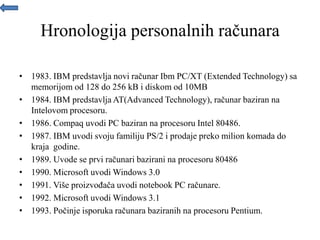 Uvod u informatiku za 1. razred srednjih skola | PPTX