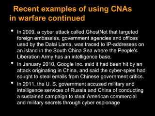 Application of IHL to Computer Network Attacks | PPT