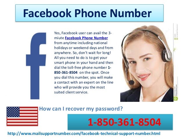 Why is the Facebook phone number 1-850-361-8504 so reliable helpline?