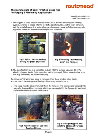 Rautomead - The Manufacture of Brass Rod for Machining and Forging ...