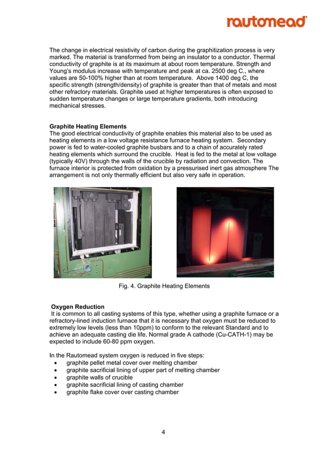 RAUTOMEAD TECHNOLOGY FOR CONTINUOUS CASTING OF OXYGEN-FREE COPPER AND DILUTE COPPER CONDUCTOR ...