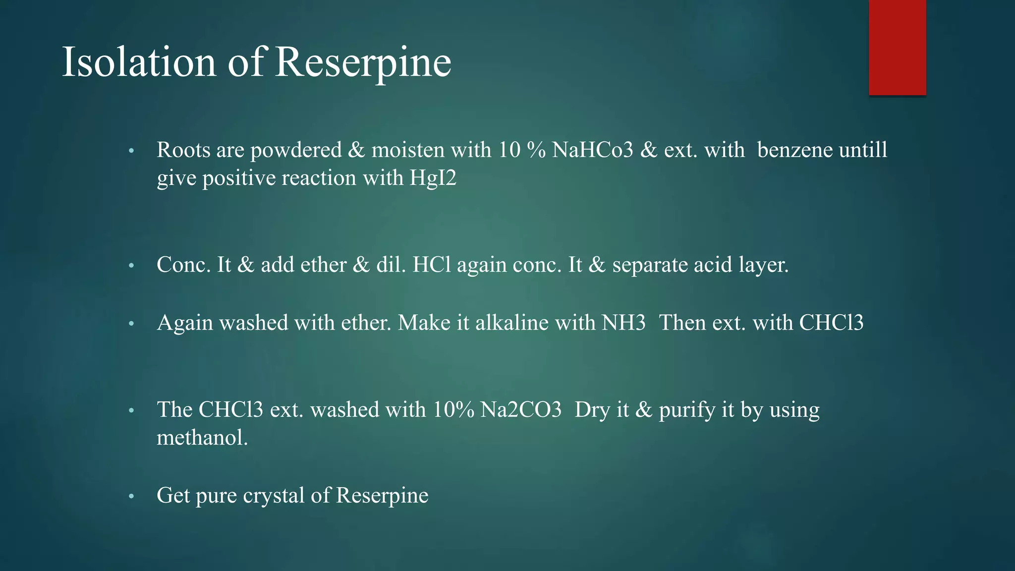 Pharmacognosy of Rauwolfia ppt upload | PPTX