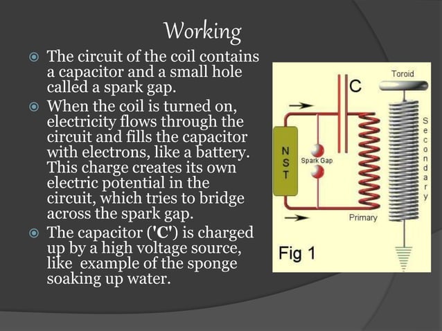 Wireless Power Transmission through TESLA COILS | PPTX | Internet of ...