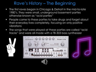 Rave Subculture Research Project Presentation | PPTX