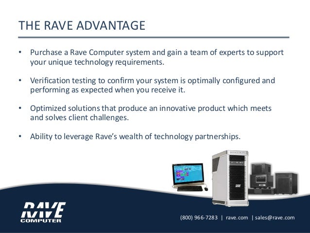 Rave Computer Builds Intelligent Hardware Solutions