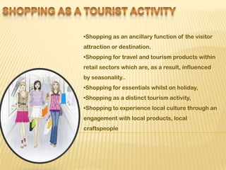 Shopping Tourism | PPTX