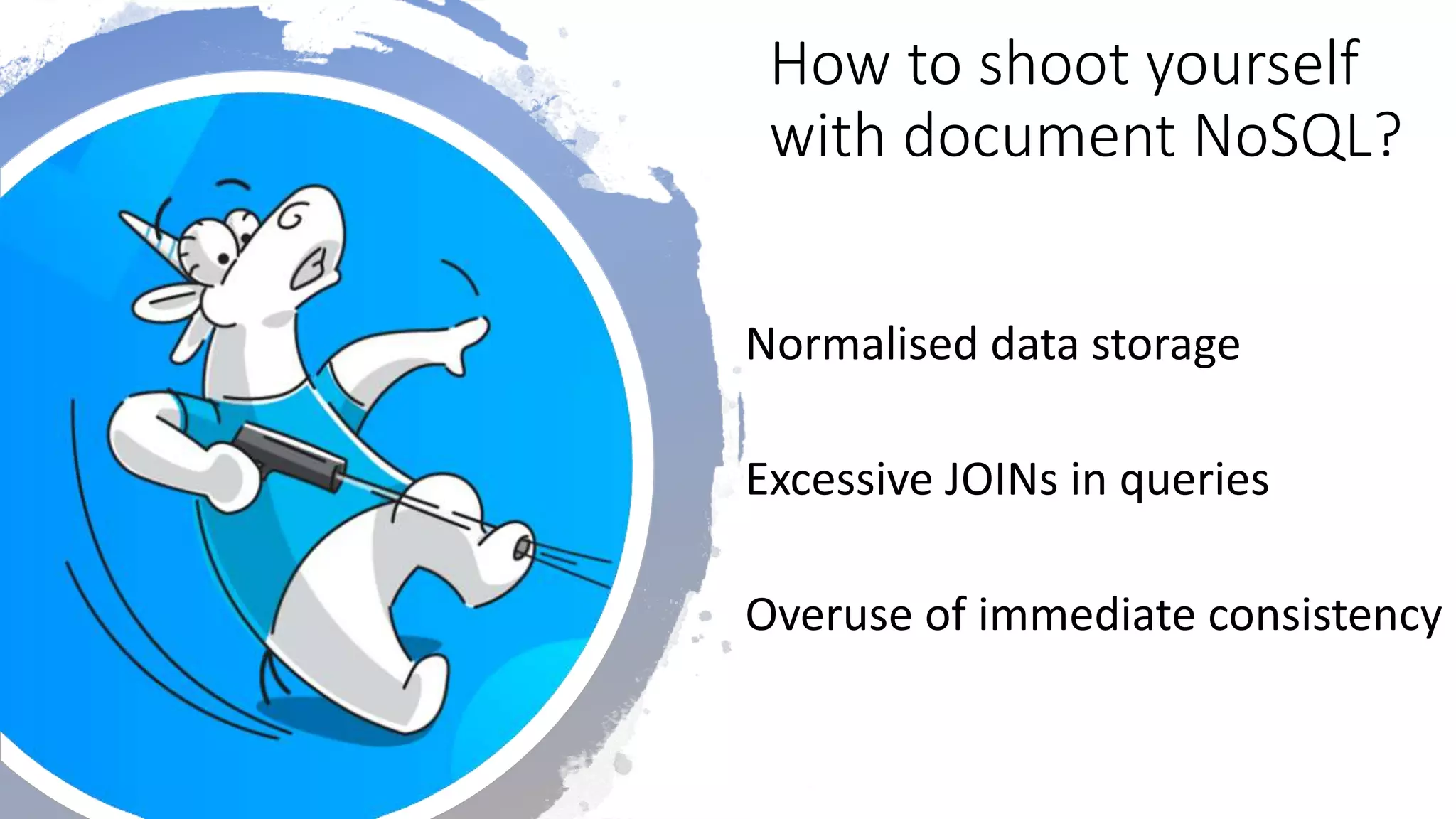Pragmatic approach to NoSQL: RavenDb + .NET Core | PPT