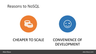 Pragmatic approach to NoSQL: RavenDb + .NET Core | PPT