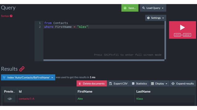 Pragmatic approach to NoSQL: RavenDb + .NET Core | PPT