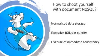 Pragmatic approach to NoSQL: RavenDb + .NET Core | PPT