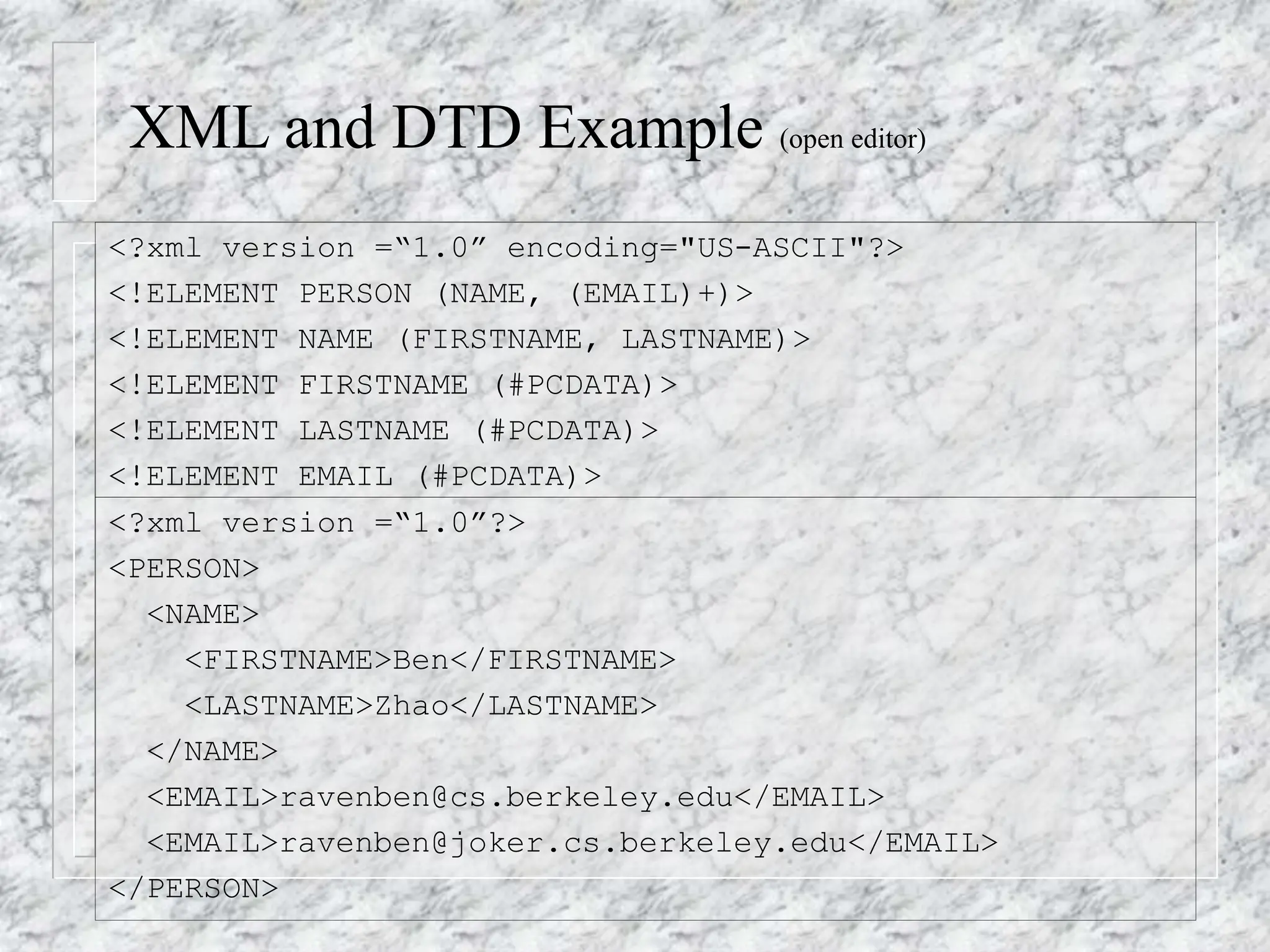 Ravenbenweb Xml And Its Application Ppt Web Design And Html Internet