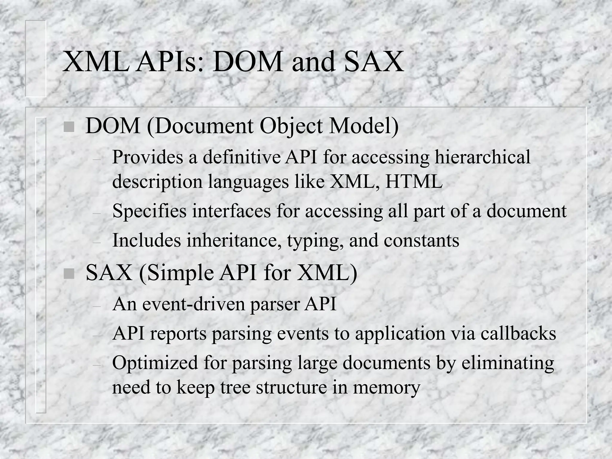 ravenbenweb xml and its application .PPT | Web Design and HTML | Internet