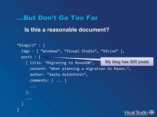 Introduction to RavenDB | PPTX