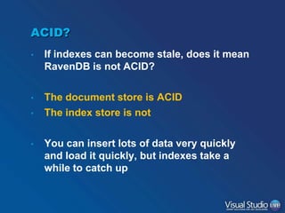 Introduction to RavenDB | PPTX
