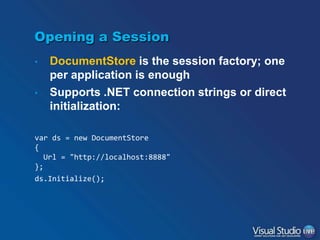 Introduction to RavenDB | PPTX