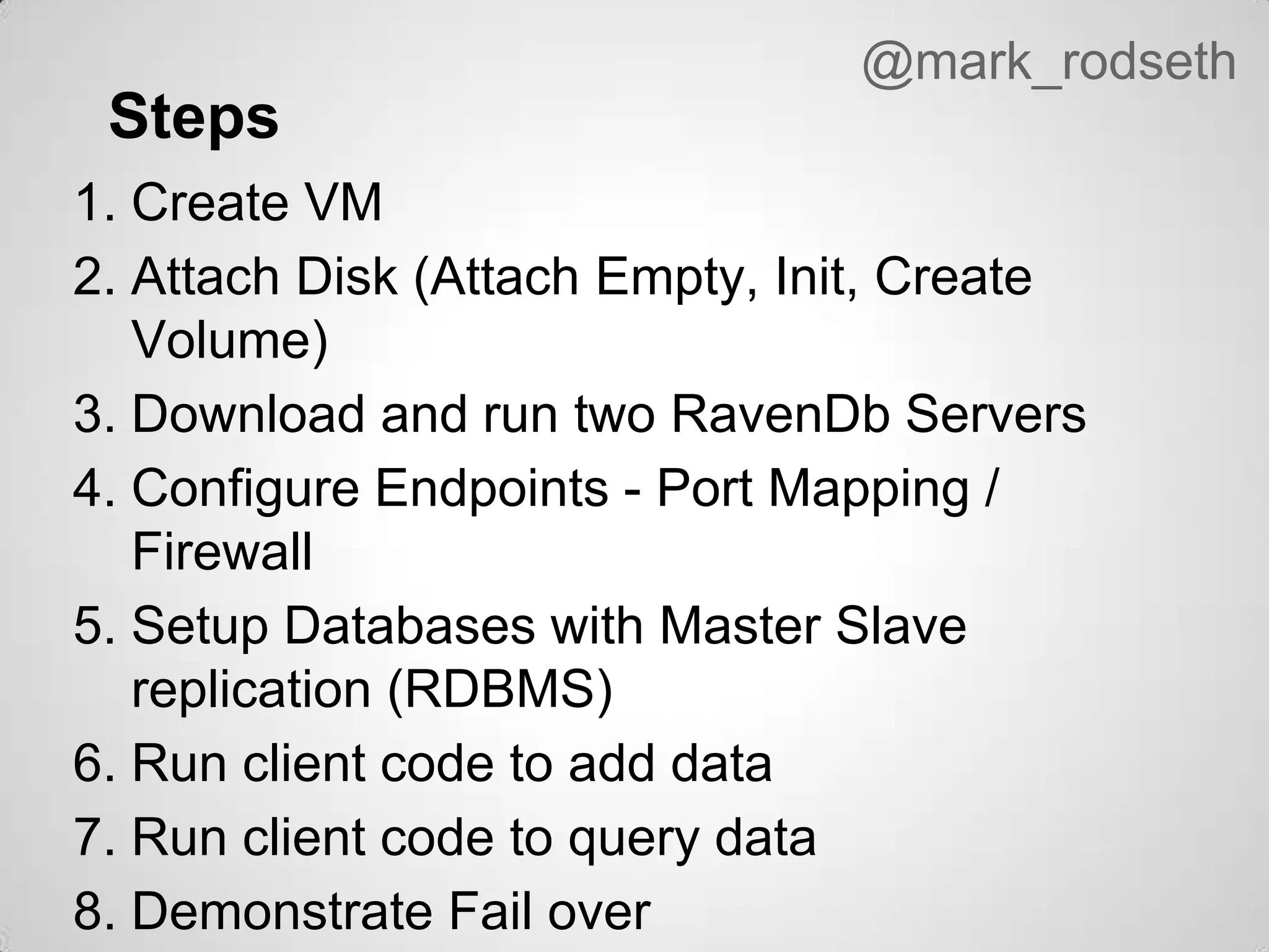 RavenDB Presentation | PPT