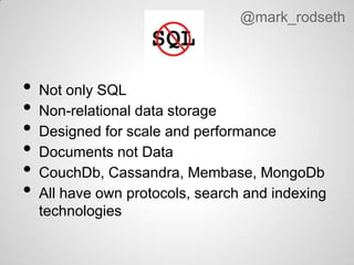 RavenDB Presentation | PPT