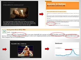 RavenDB Presentation | PPT