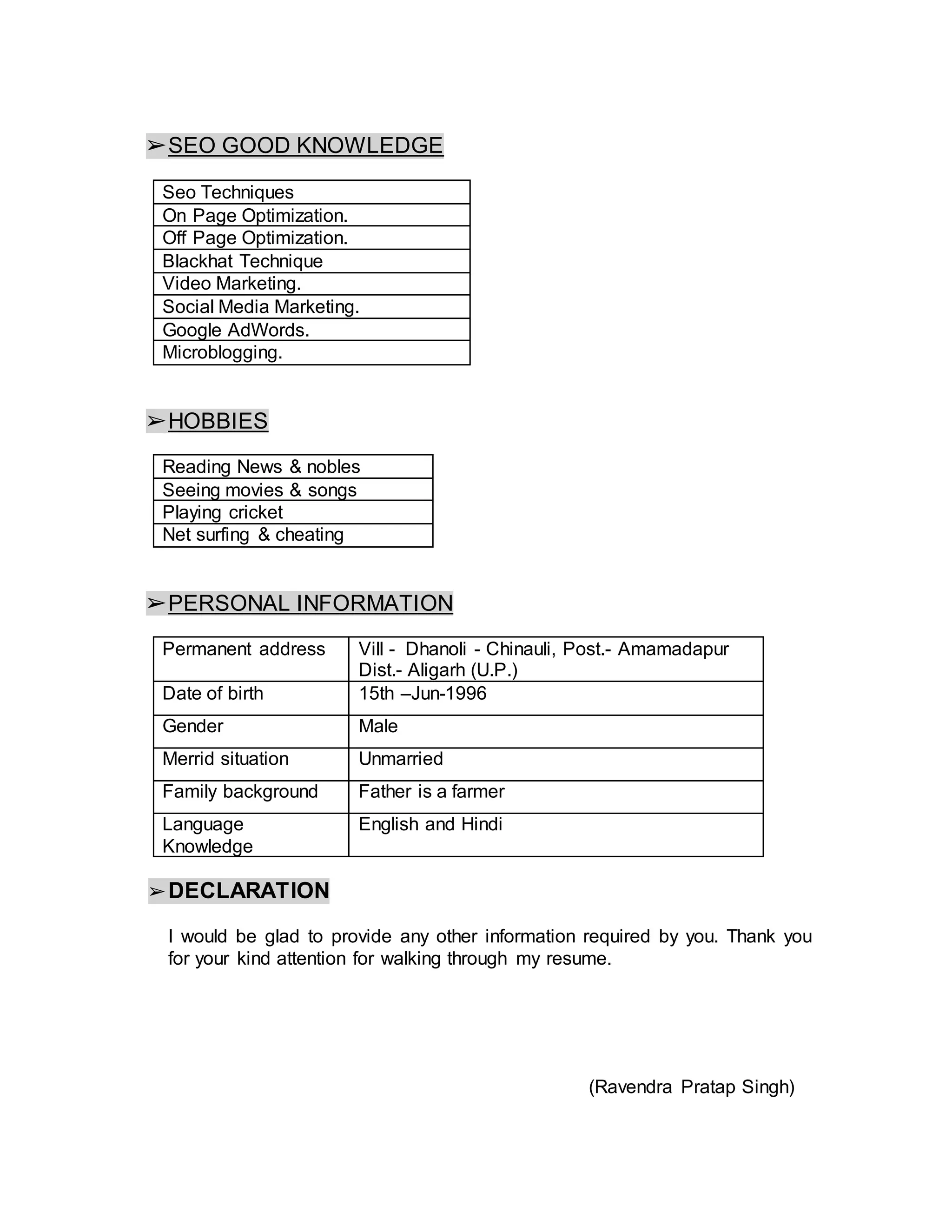 Ravendra singh (1) | PDF