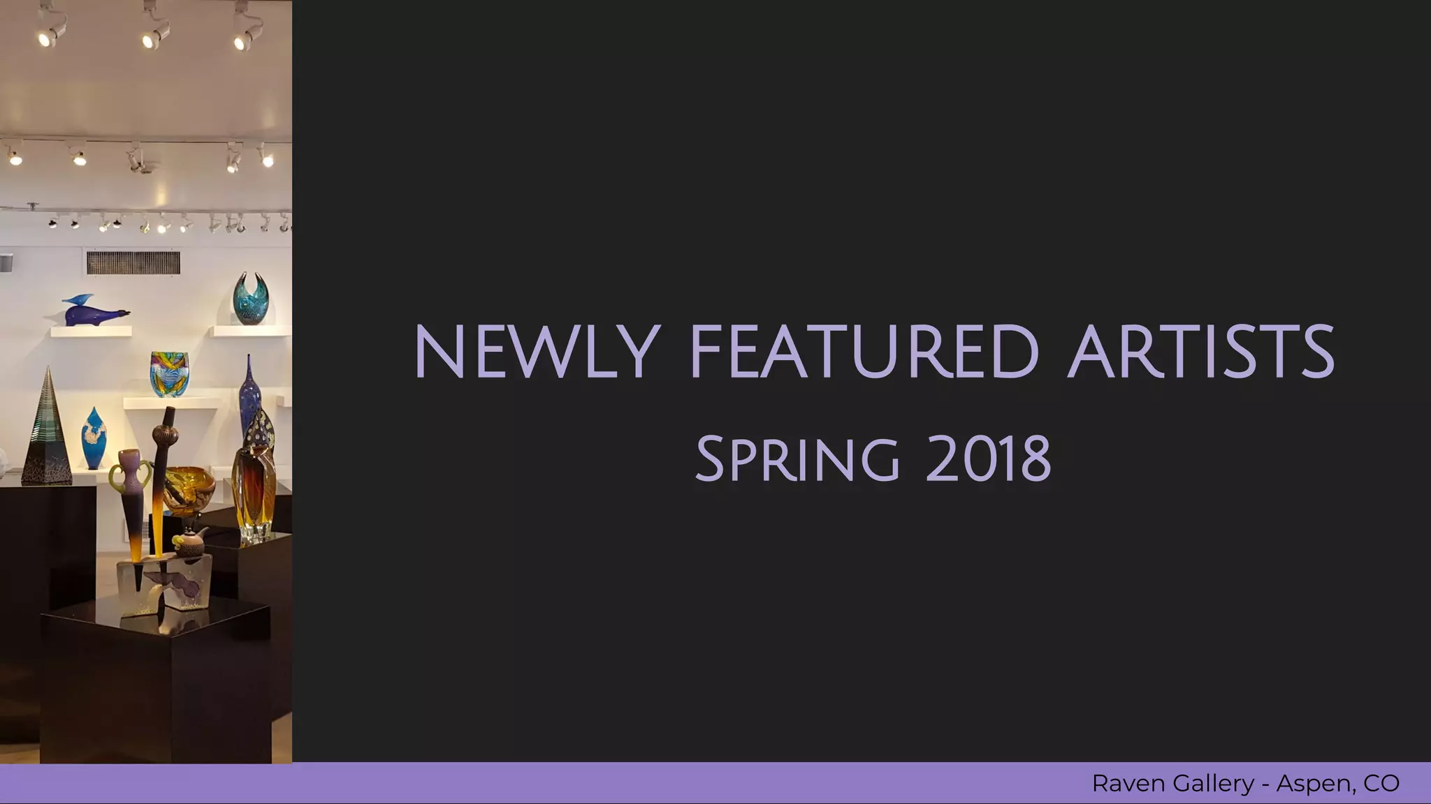 Raven Gallery - Spring 2018 New Artists | PDF | Arts and Crafts ...